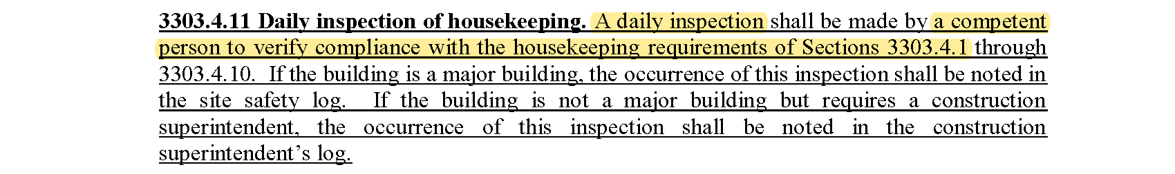 NYC’s 2022 Chapter 33 Construction Code Revisions – BC 3303.4.11 Daily ...